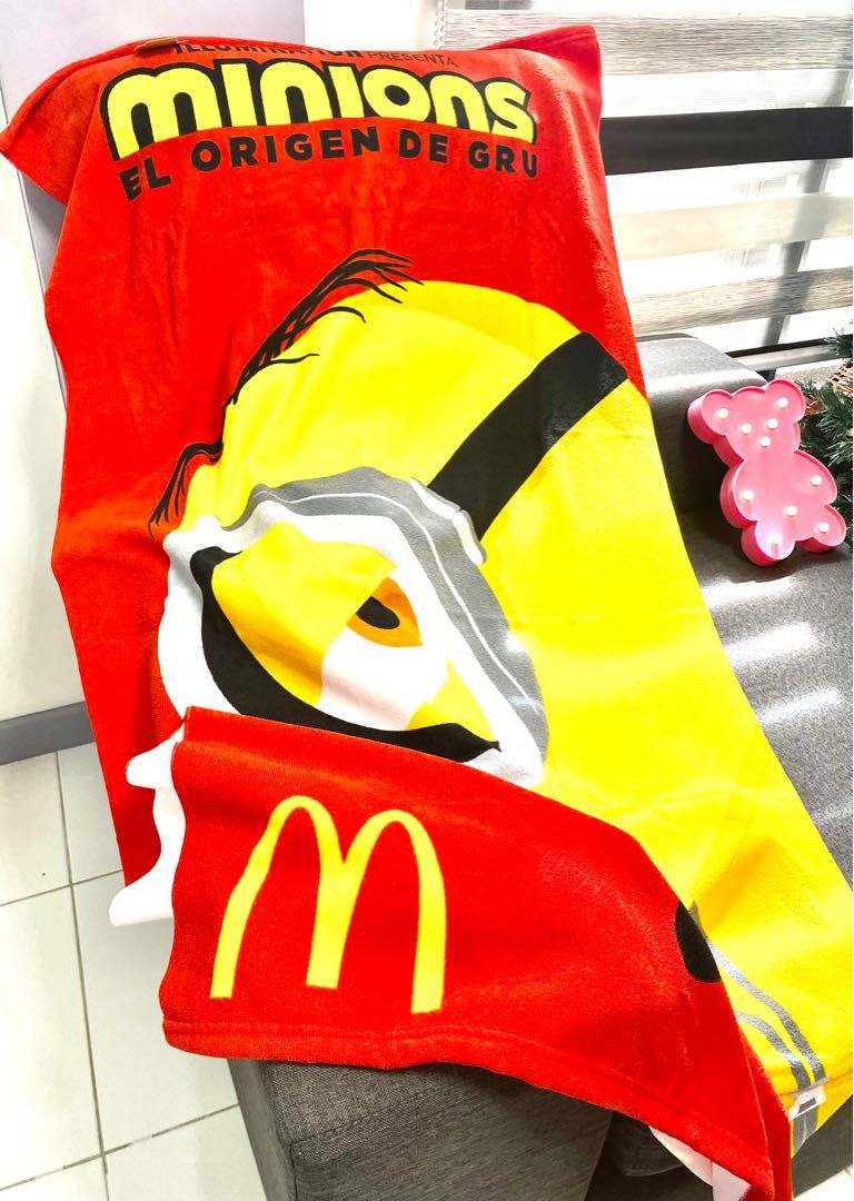 Minions Super Big Towel, Beauty & Personal Care, Bath & Body, Bath on ...