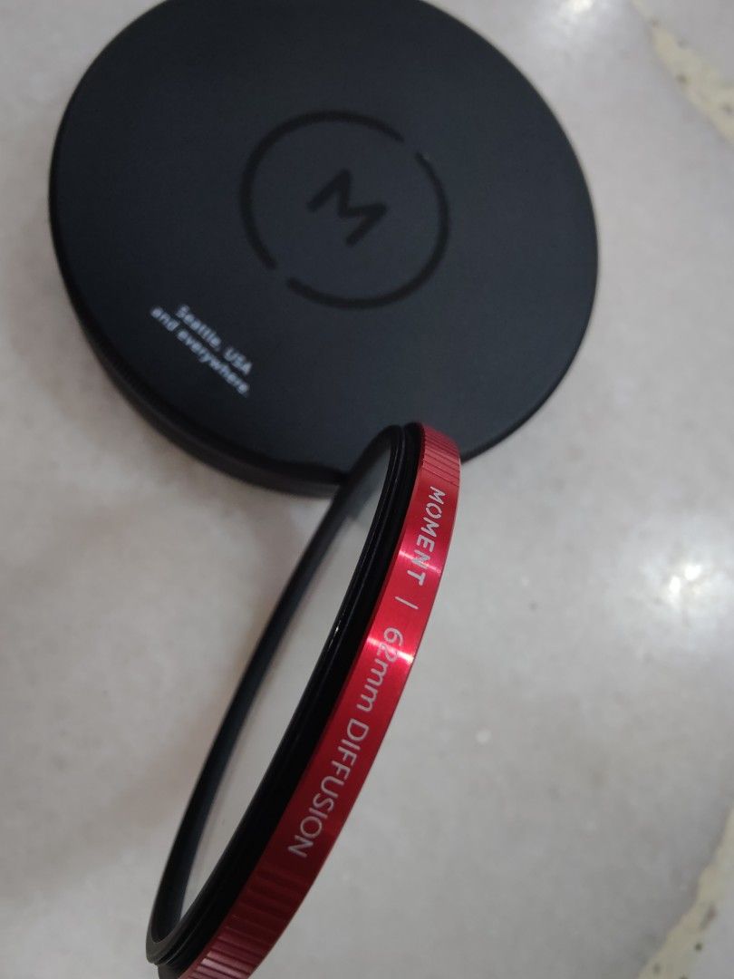 Moment Cinebloom 20% 62mm Filter, Photography, Photography Accessories ...