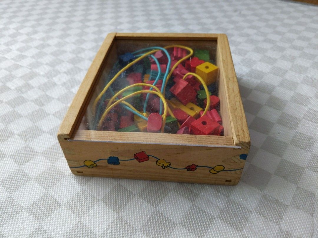 Montessori Threading, Babies & Kids, Infant Playtime on Carousell