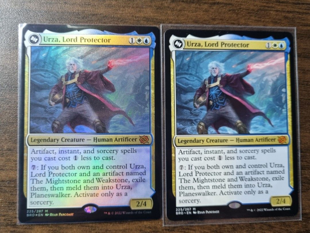 MTG Brothers War Urza, Lord Protector, Hobbies & Toys, Toys & Games on ...