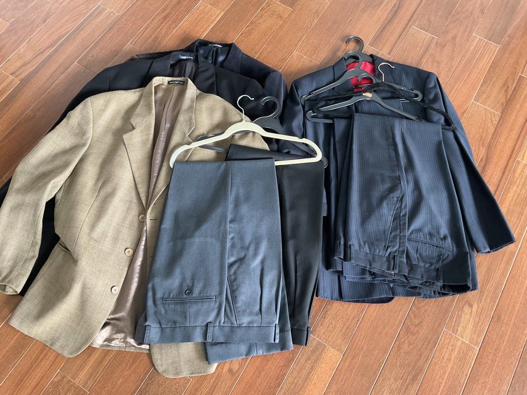 Multiple jackets and a full suit, Men's Fashion, Coats, Jackets and ...
