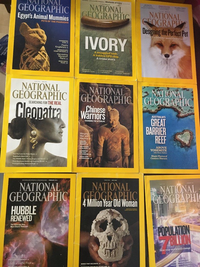 National Geographic Magazines, Hobbies & Toys, Books & Magazines ...