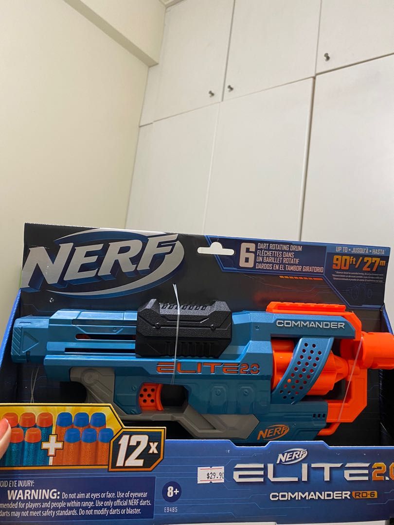Nerf Elite 2.0 Commander 2.0, Hobbies & Toys, Toys & Games on Carousell