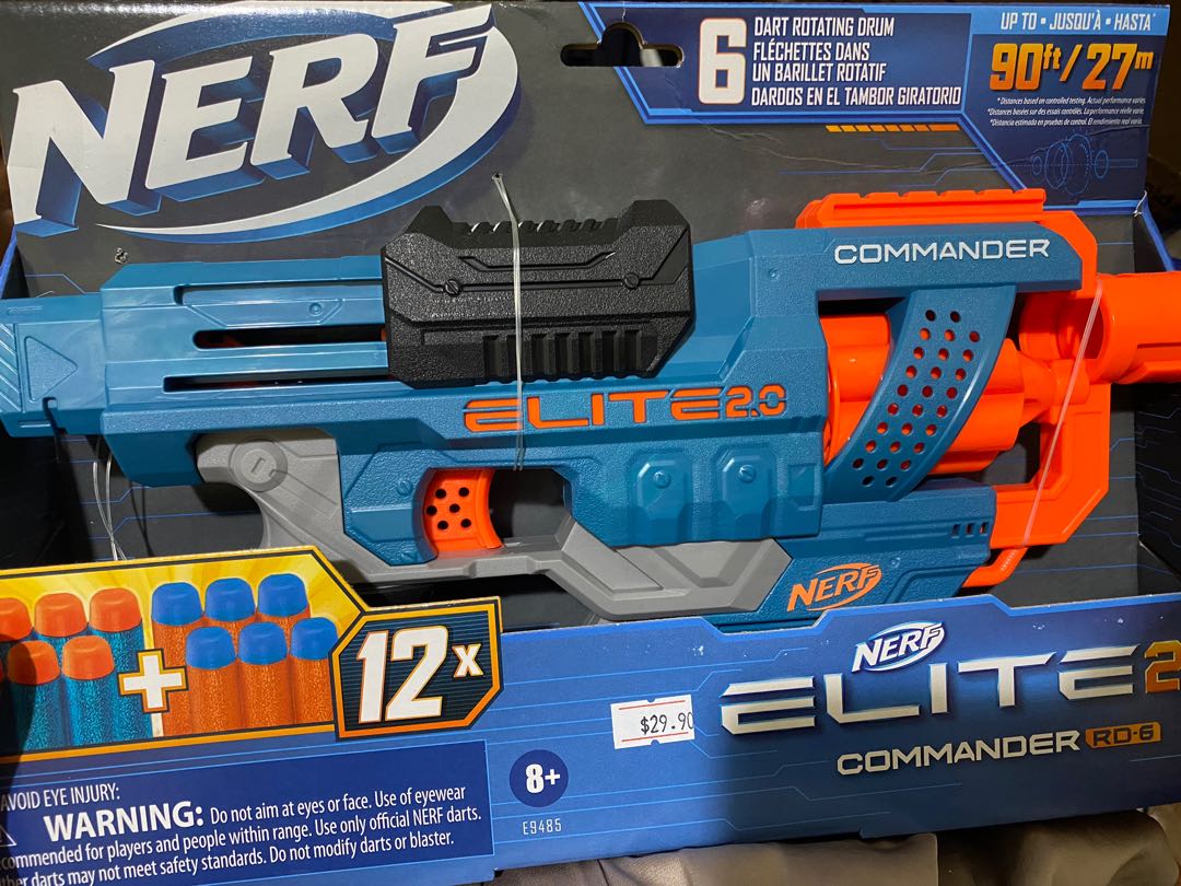 Nerf Elite 2.0 Commander 2.0, Hobbies & Toys, Toys & Games on Carousell