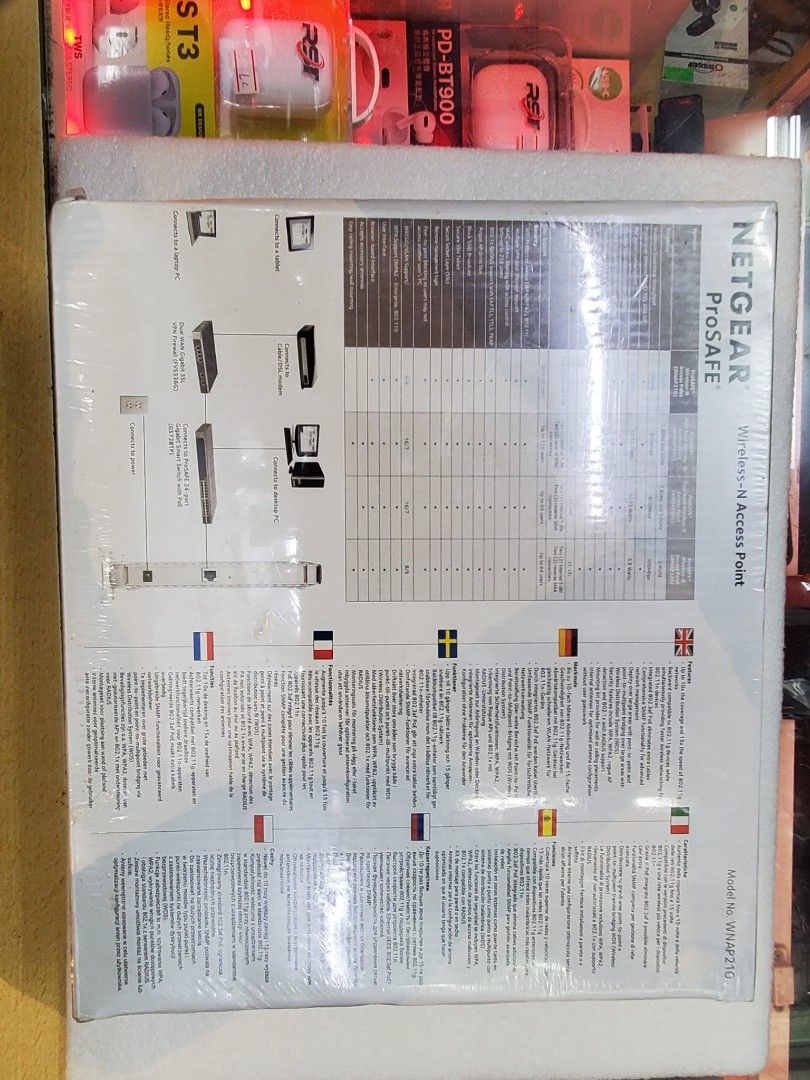 Netgear ProSafe Wireless-N Access Point - WNAP210, Computers & Tech ...