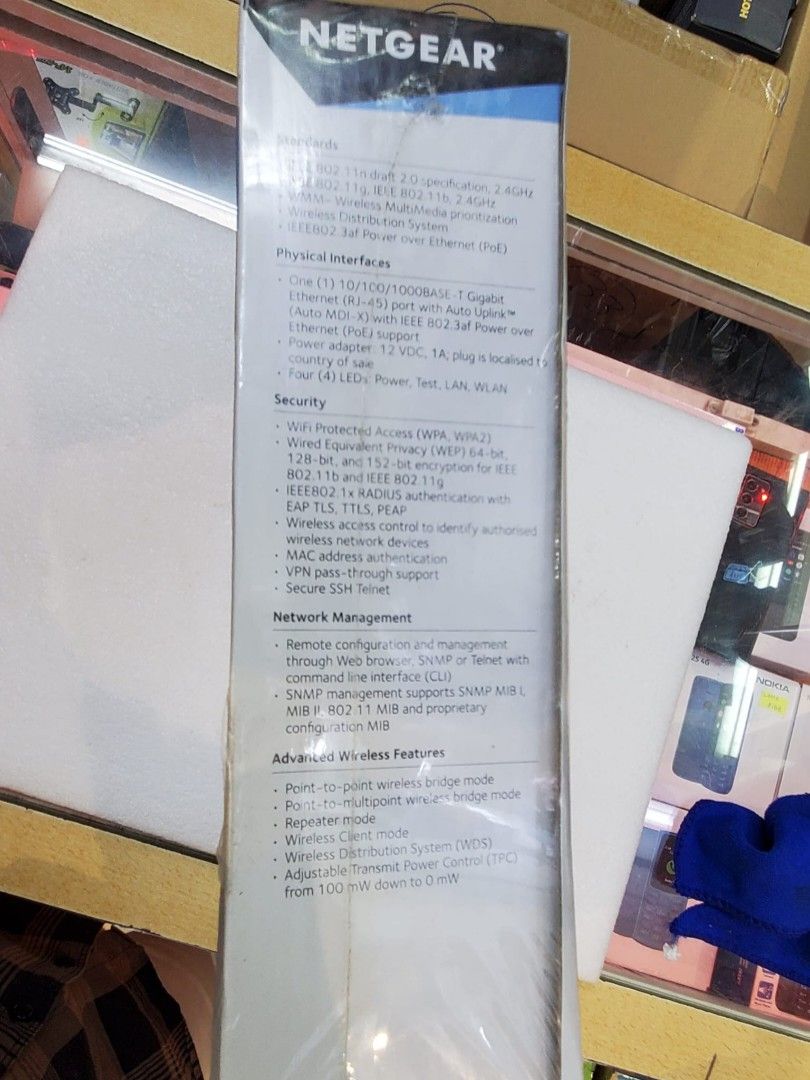 Netgear ProSafe Wireless-N Access Point - WNAP210, Computers & Tech ...