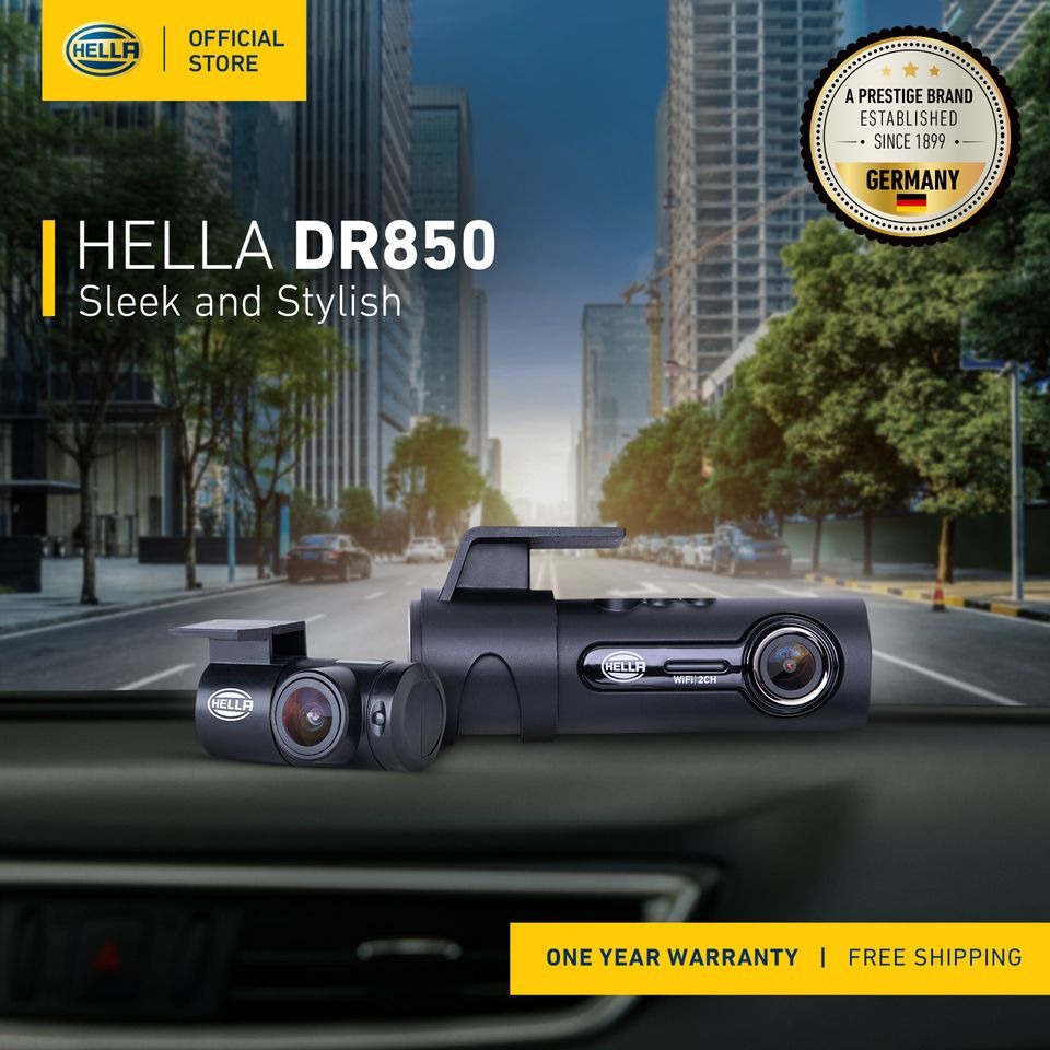 [New 2023 Model] HELLA Driving Video Recorder DR850 PRO (Made from ...