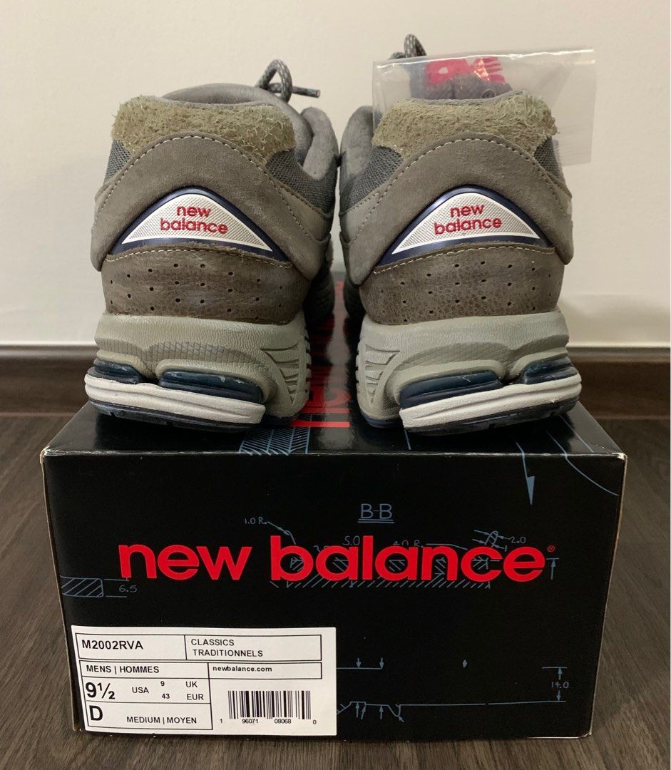 New balance 2002R 'Grey Utility Pouch' M2002RVA, Men's Fashion ...