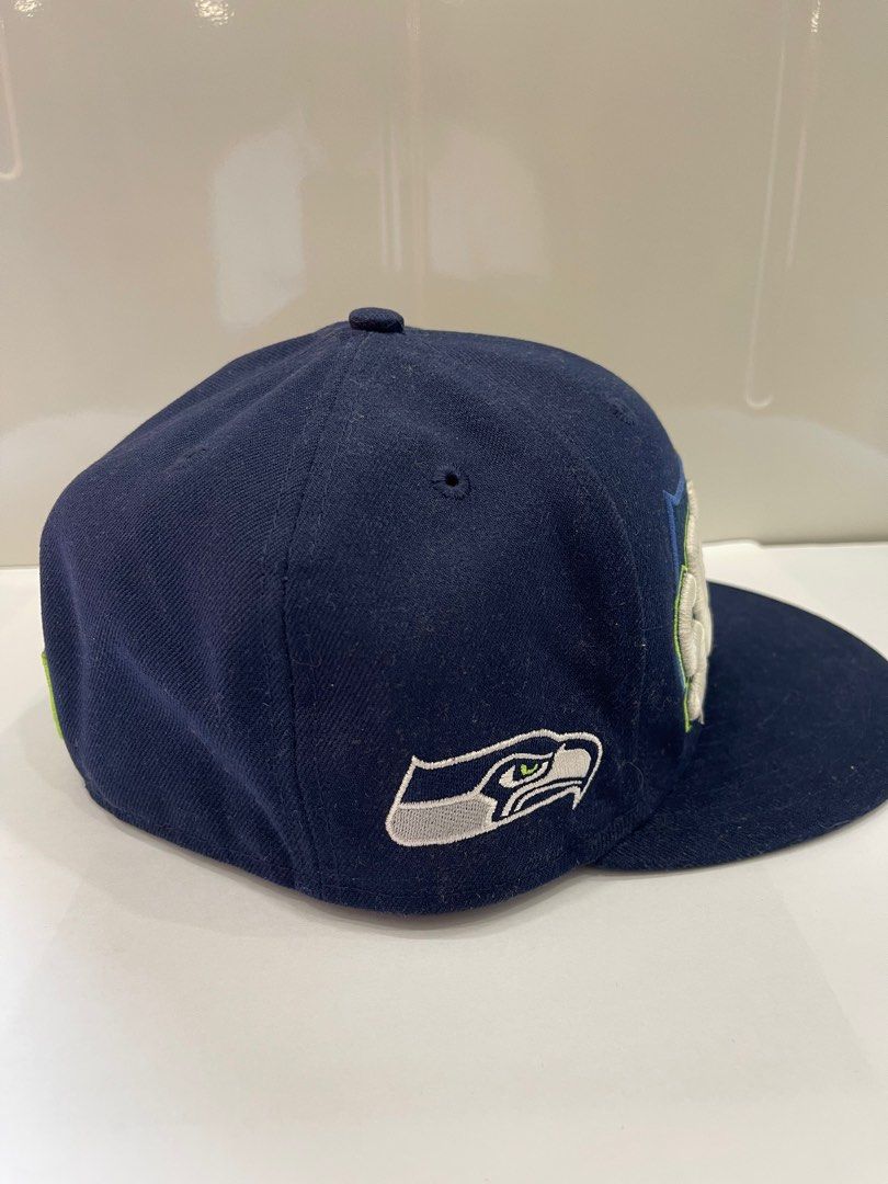 new era seattle seahawk cap, Men's Fashion, Watches & Accessories, Caps ...
