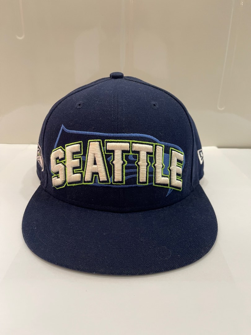 new era seattle seahawk cap, Men's Fashion, Watches & Accessories, Caps ...