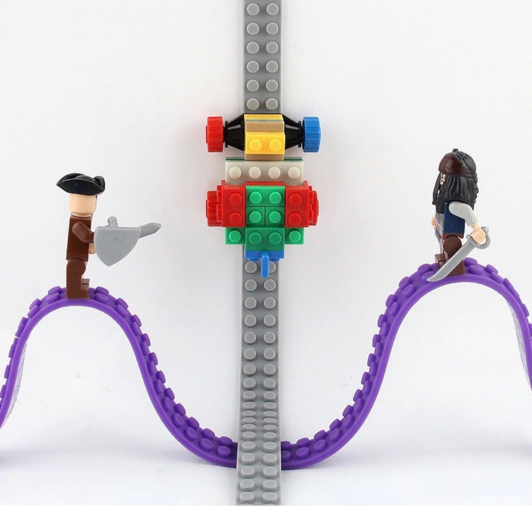 Nimuno Lego loops strips black, Hobbies & Toys, Toys & Games on Carousell