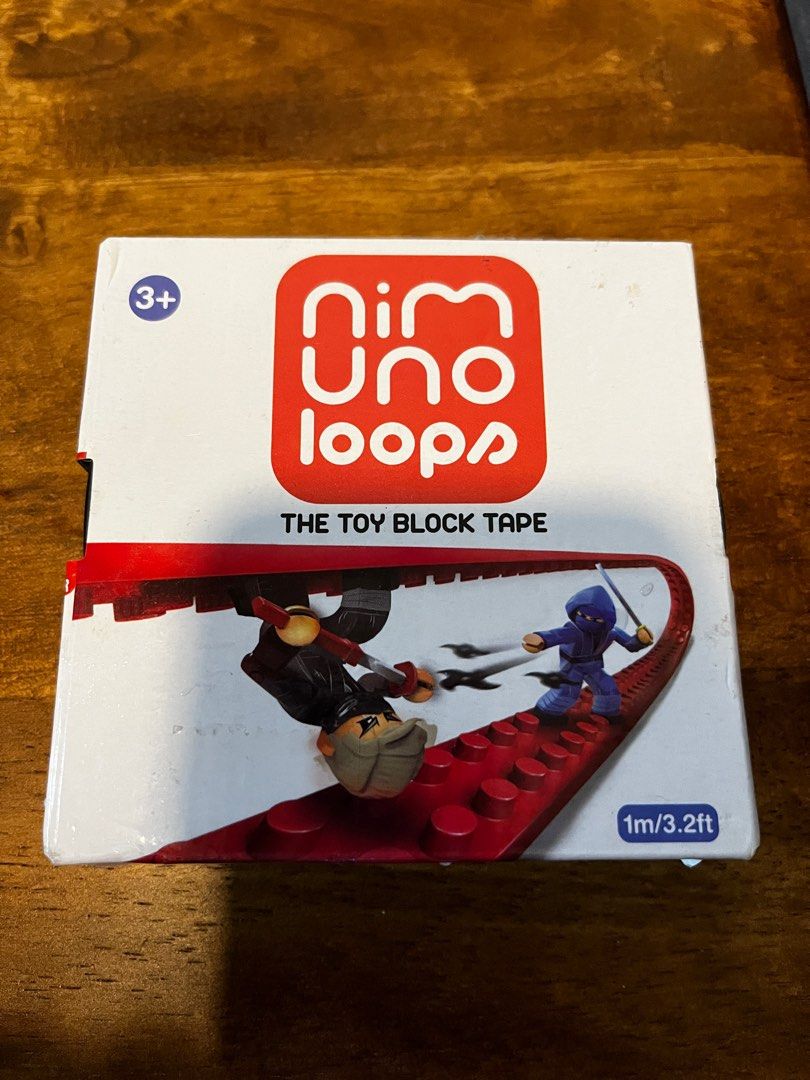 Nimuno Lego loops strips black, Hobbies & Toys, Toys & Games on Carousell