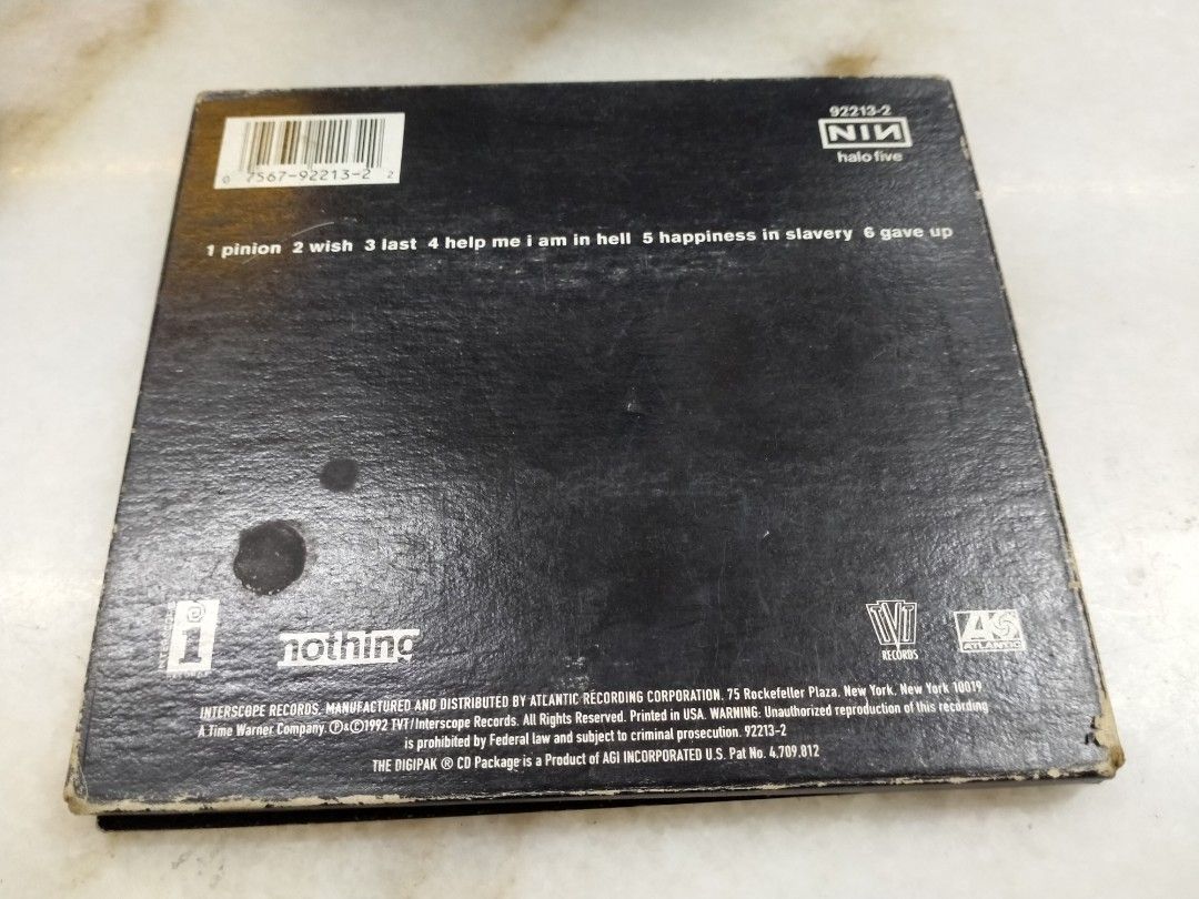 NINE INCH NAILS NIN BROKEN CD, Hobbies & Toys, Music & Media, CDs ...