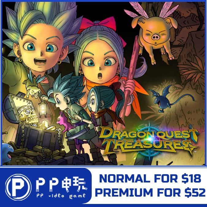 Nintendo Switch Games Dragon Quest Treasures, Video Gaming, Video Games ...