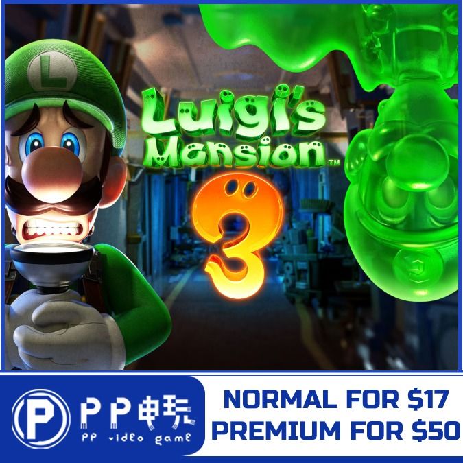 Nintendo Switch Games Luigi's Mansion 3, Video Gaming, Video Games ...