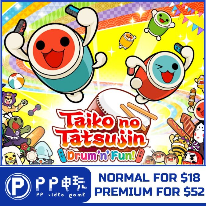 Nintendo Switch Games Taiko no Tatsujin: Drum 'n' Fun!, Video Gaming ...