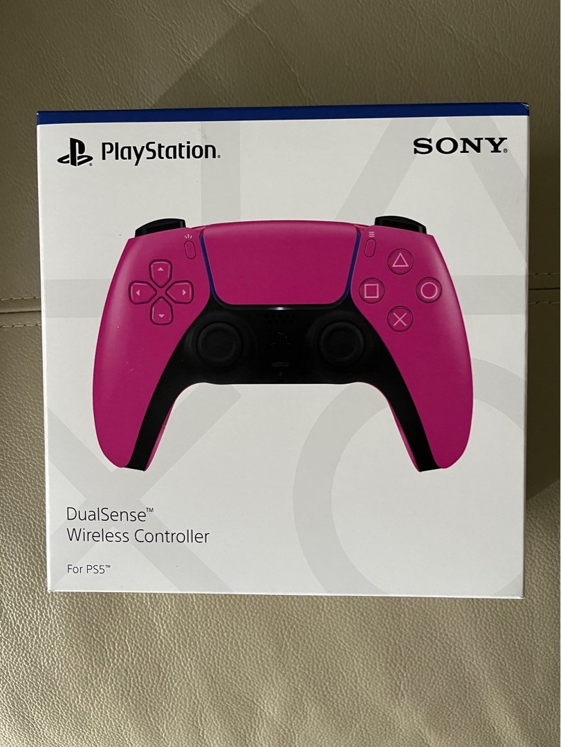 Nova Pink PS5 Controller, Video Gaming, Gaming Accessories, Controllers ...
