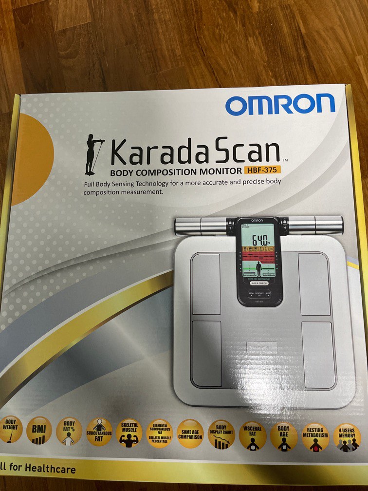 OMRON karada Scan, Health & Nutrition, Health Monitors & Weighing ...