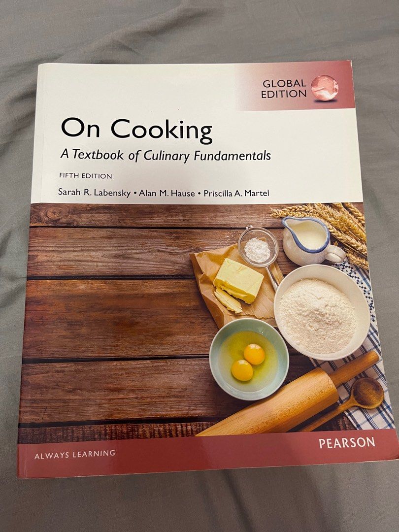 On cooking a textbook of culinary fundamentals, 興趣及遊戲, 書本 & 文具, 教科書 ...
