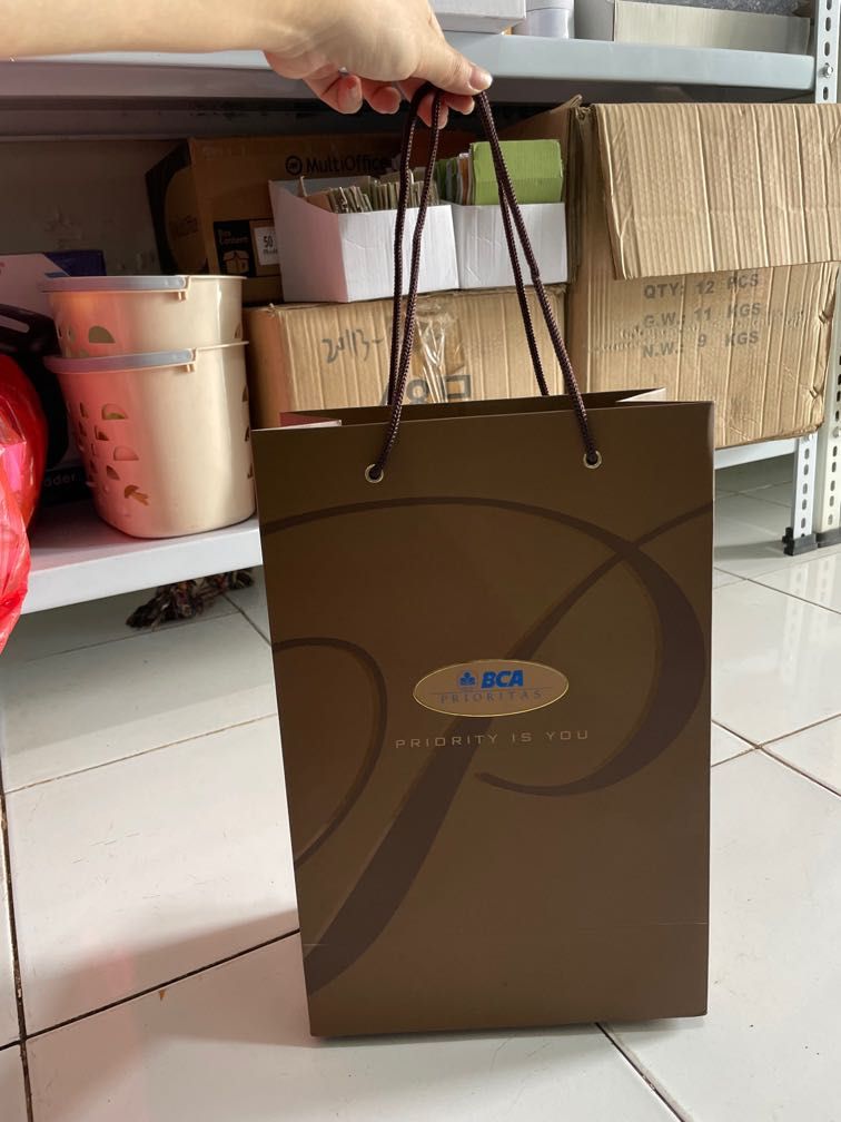 paperbag paper bag bca prioritas ukuran besar goodybag tahan kuat ...