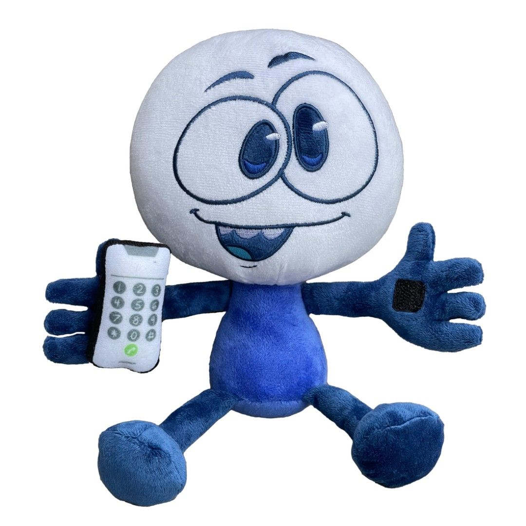 PENCILMATION Pencilmate Plushie With Removable Phone Accessory, Hobbies ...