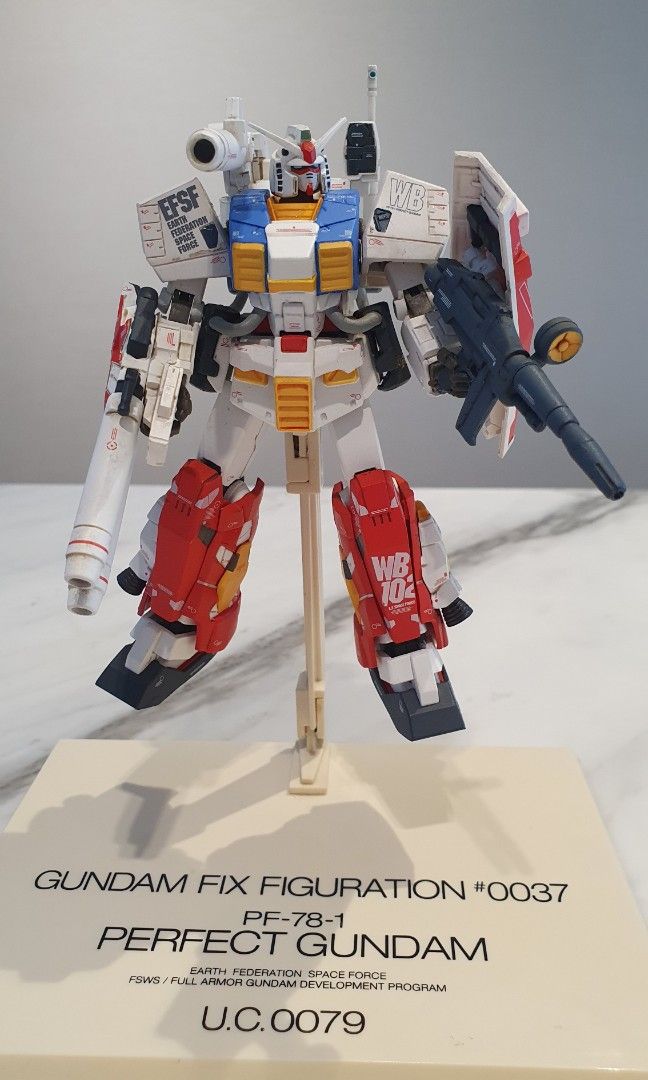 Perfect Gundam Fix Figuration frame model # 0037 PF-78-1/Bandai ...