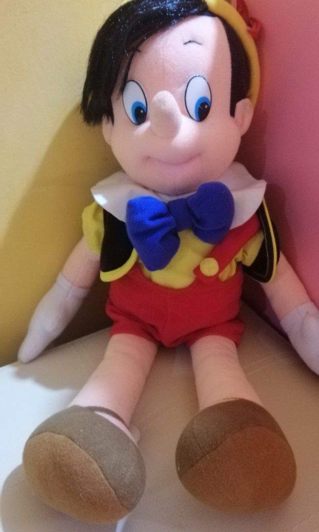 Pinocchio Plush, Hobbies & Toys, Toys & Games on Carousell
