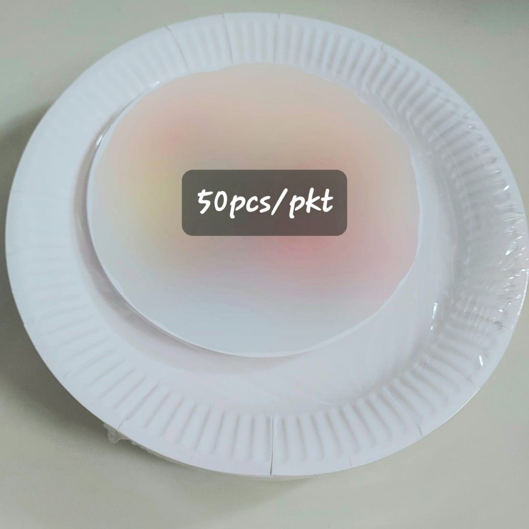 Plastic and Paper plates, Furniture & Home Living, Kitchenware ...