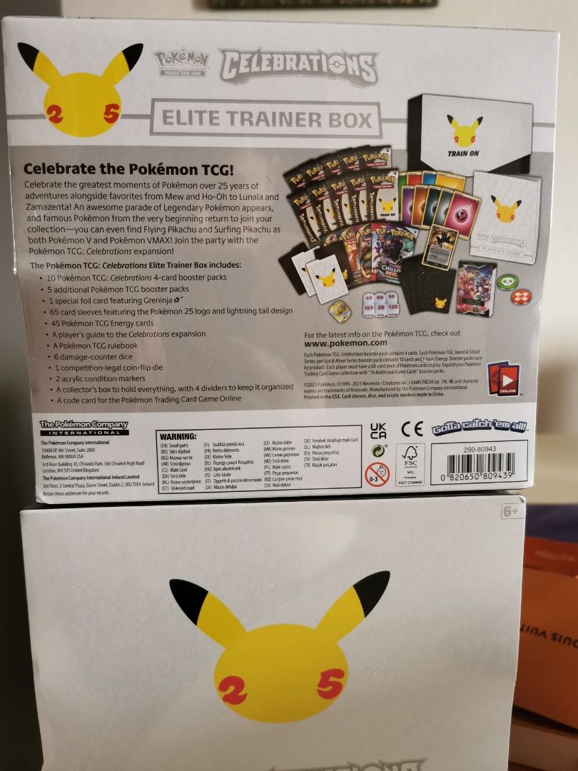 Pokemon Celebrations ETB, Hobbies & Toys, Toys & Games on Carousell