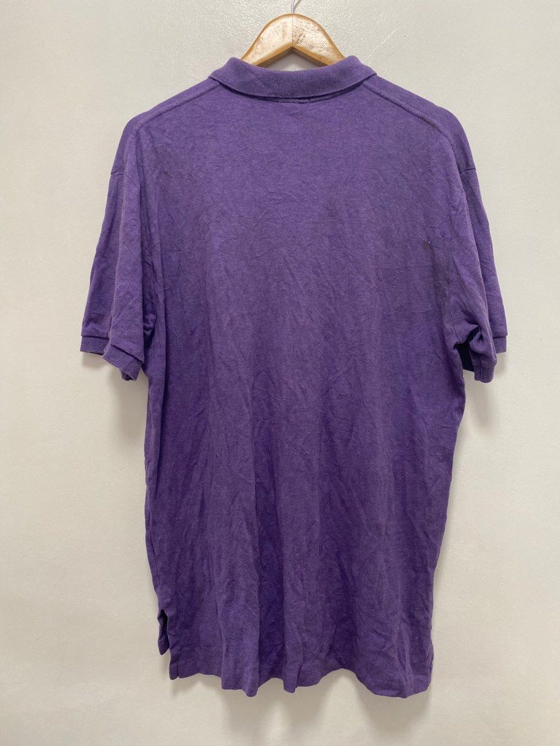 Polo Ralph Lauren violet polo shirt, Men's Fashion, Tops & Sets ...