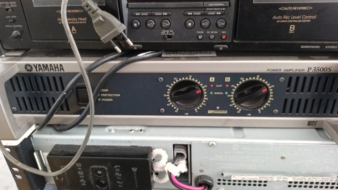 Power amplifier Yamaha P3500, Audio, Soundbars, Speakers & Amplifiers ...