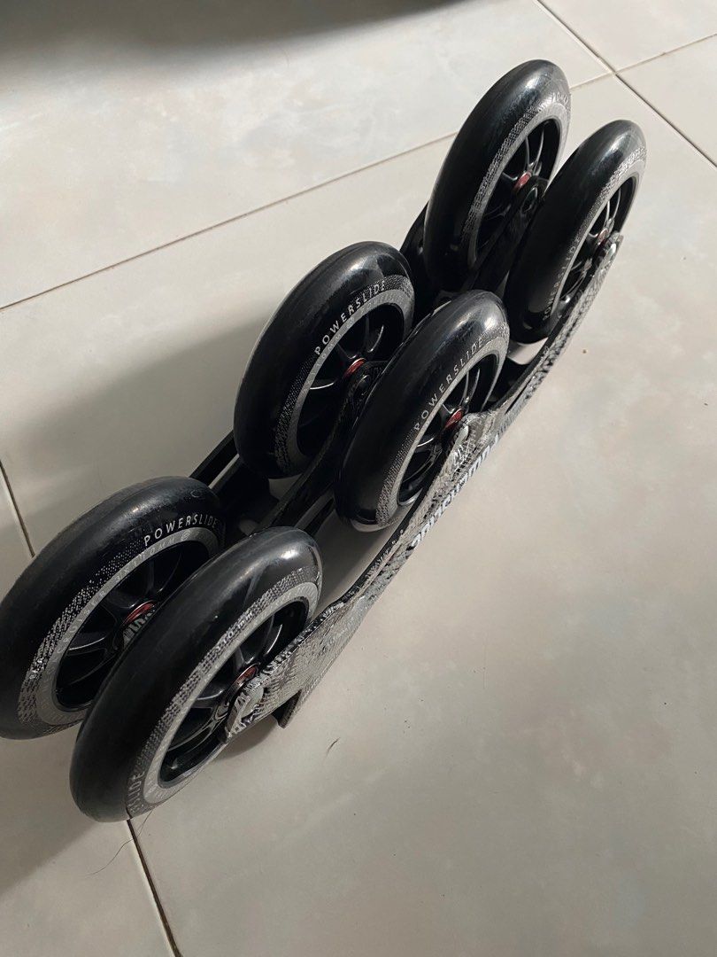 Powerslide Megacruiser inline skate 110 frame set 165 mount, Sports ...