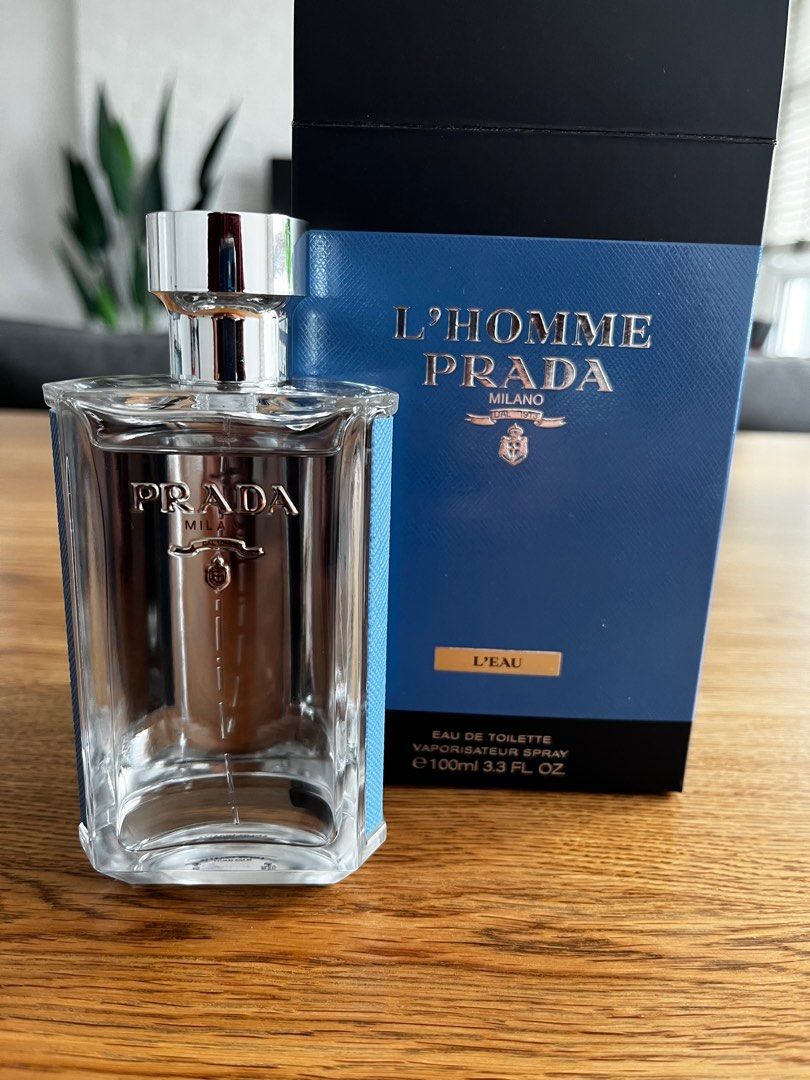Prada Lhomme Leau Beauty And Personal Care Fragrance And Deodorants On Carousell