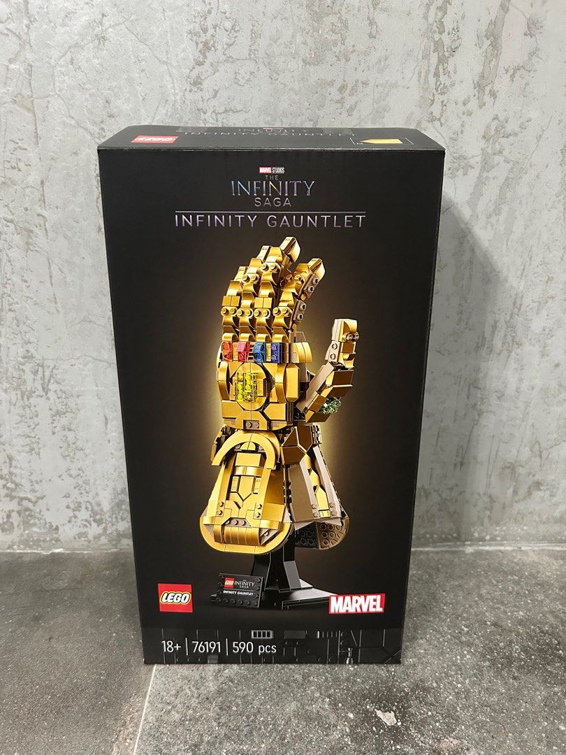 Pre-loved Lego Infinity Gauntlet 76191, Hobbies & Toys, Toys & Games on ...
