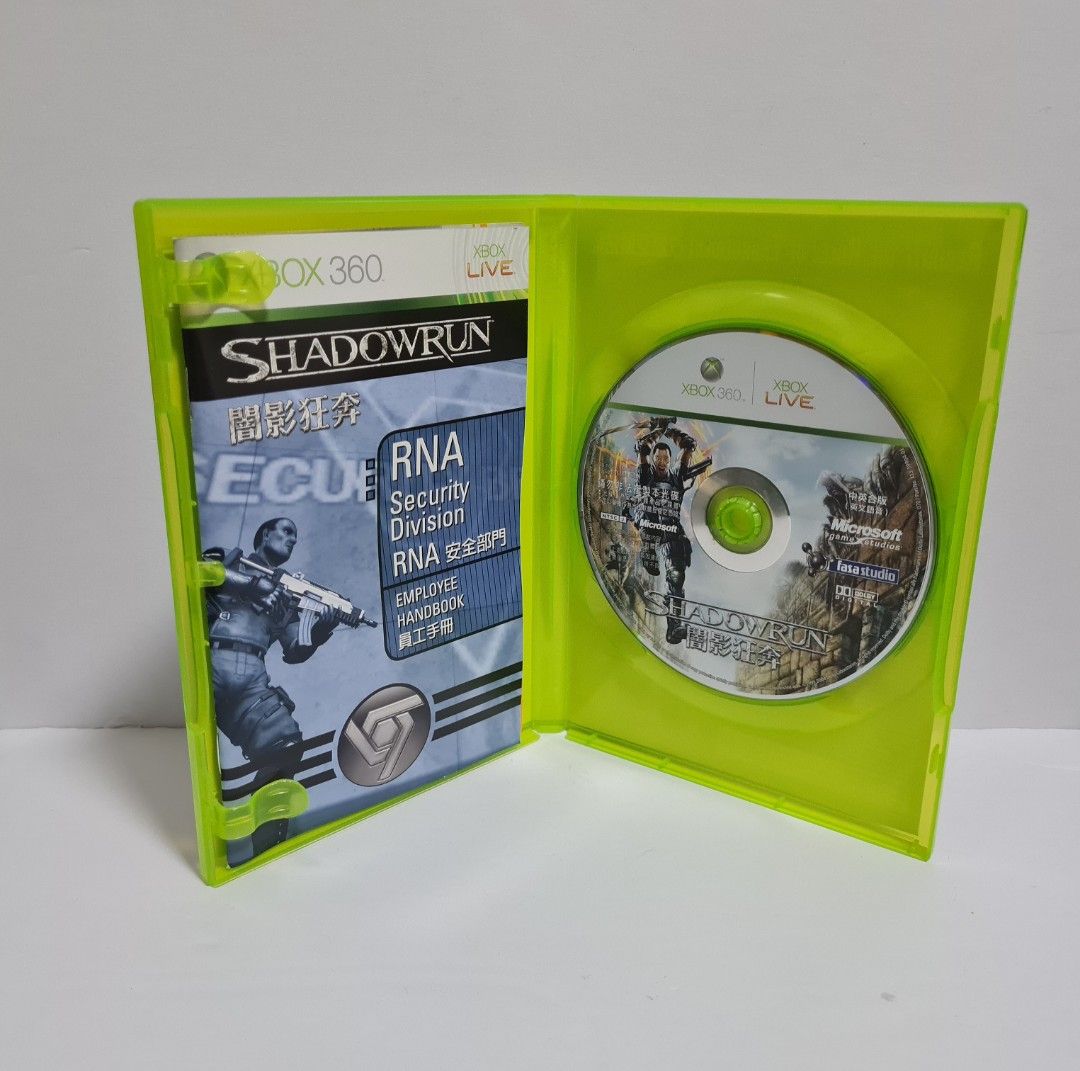[Pre-Owned] Xbox 360 Shadowrun Game, Video Gaming, Video Games, Xbox on ...