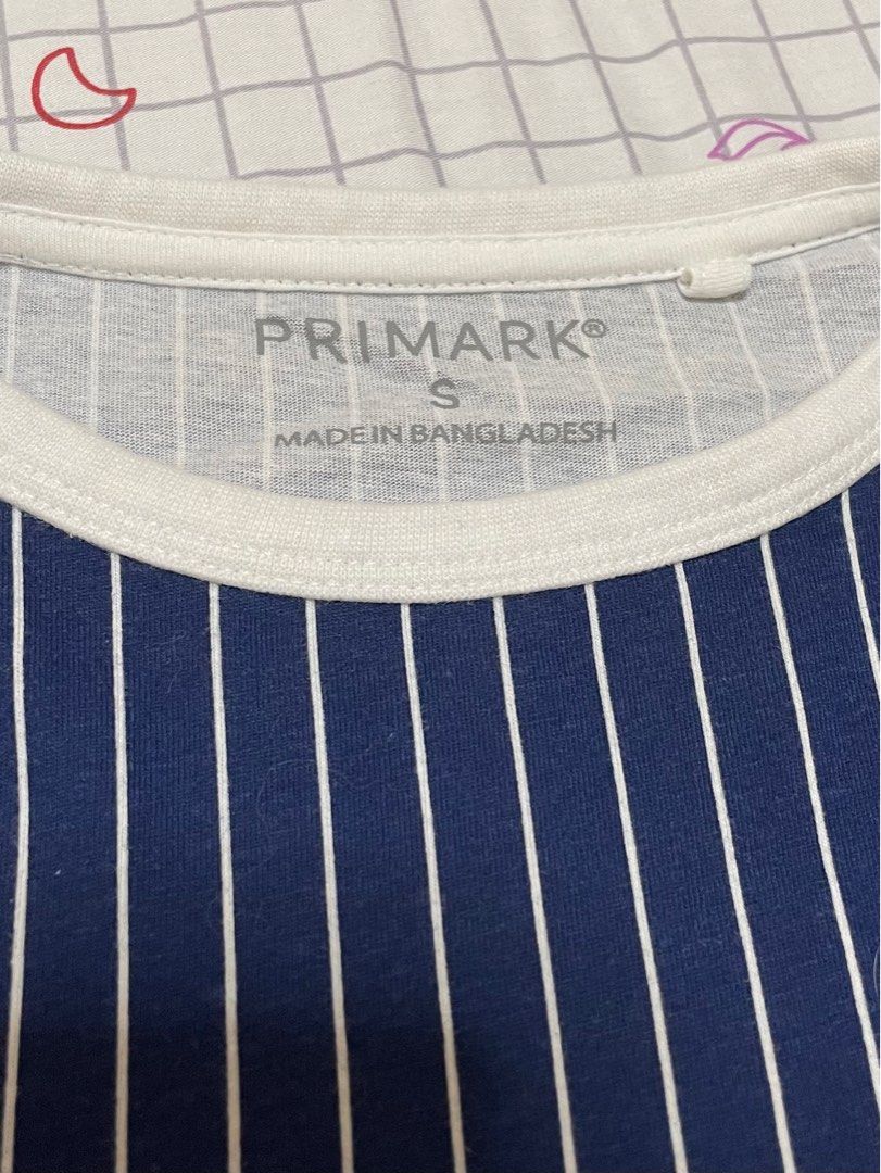 Primark Navy Blue TShirt, Men's Fashion, Tops & Sets, Tshirts & Polo ...