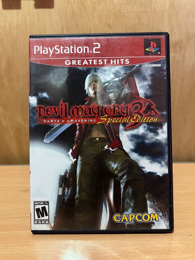 PS2 Devil May Cry 3 Special Edition, Video Gaming, Video Games ...