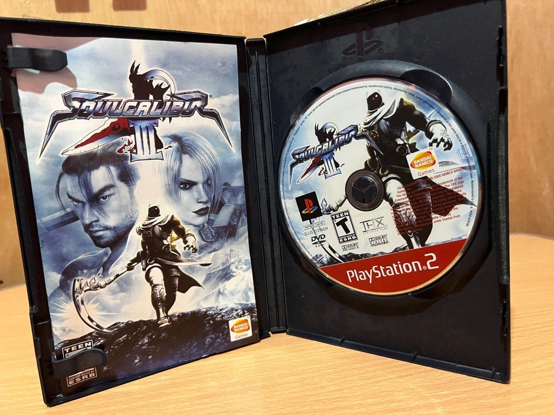 PS2 Soulcalibur III, Video Gaming, Video Games, PlayStation on Carousell