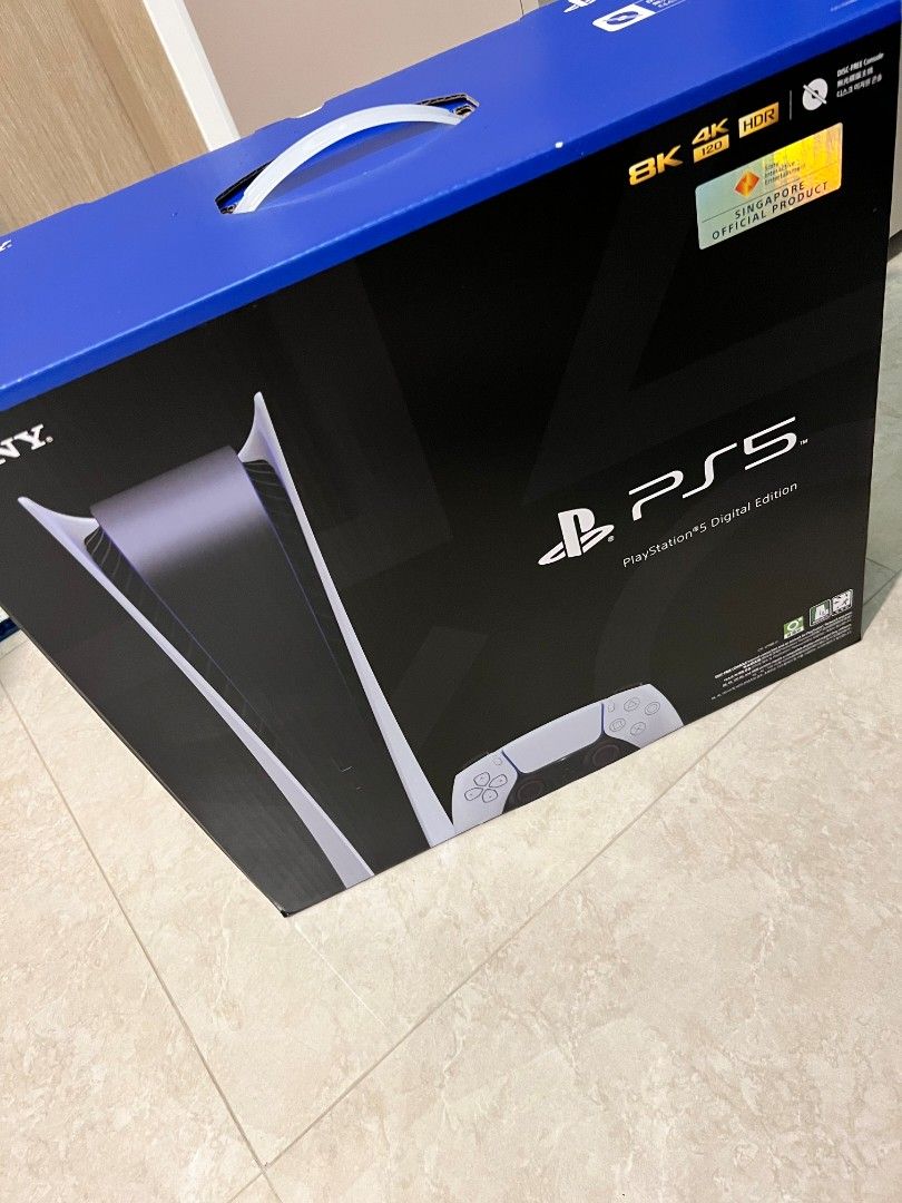 PS5 Digital Edition, Video Gaming, Video Game Consoles, PlayStation on ...