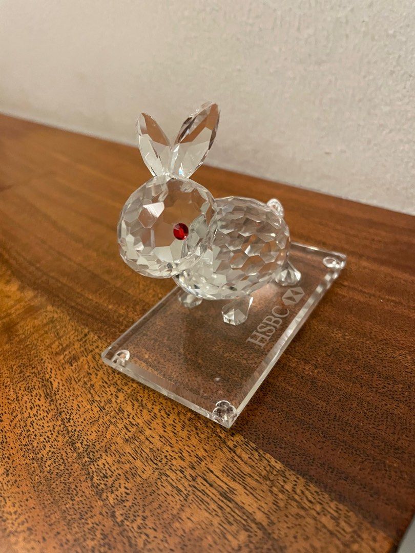 Rabbit crystal, Furniture & Home Living, Home Decor, Other Home Decor ...