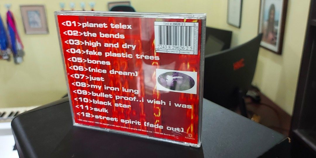 RADIOHEAD - the bends CD, Hobbies & Toys, Music & Media, CDs & DVDs on ...