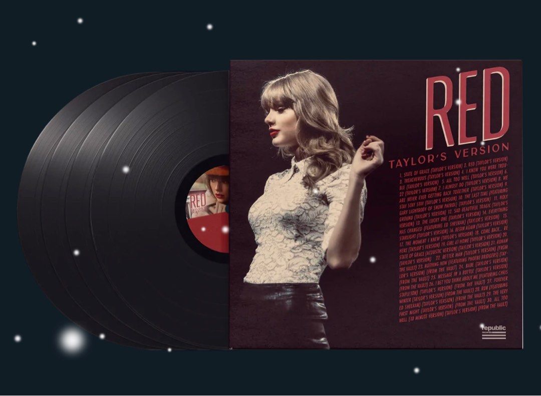 RED ALBUM TS VERSION - VINYL, Hobbies & Toys, Music & Media, Vinyls on ...