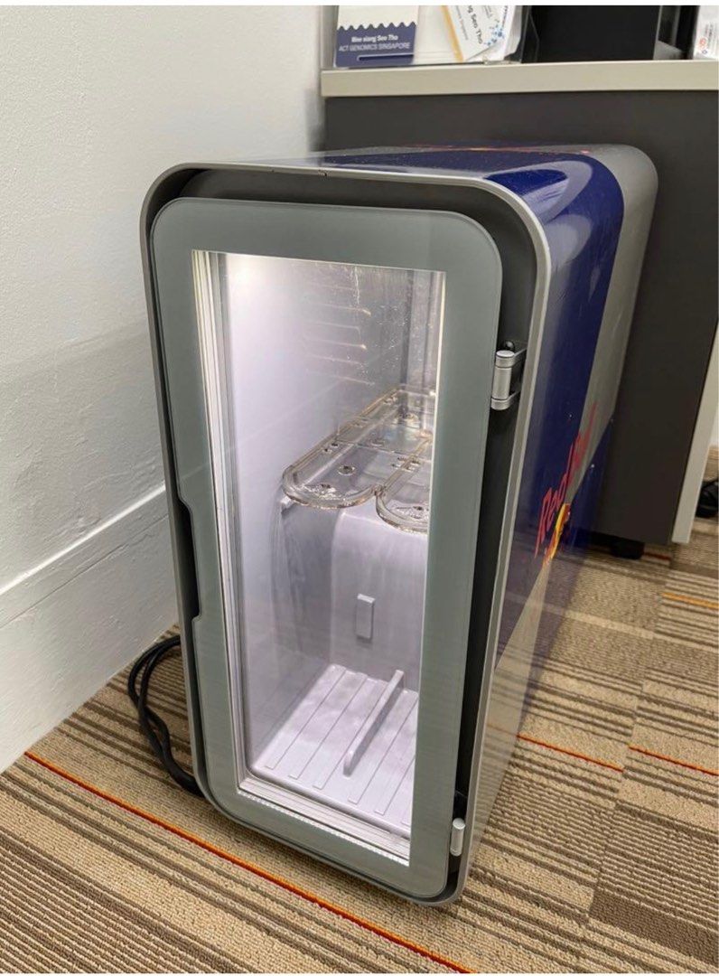 Red bull small fridge, TV & Home Appliances, Kitchen Appliances ...