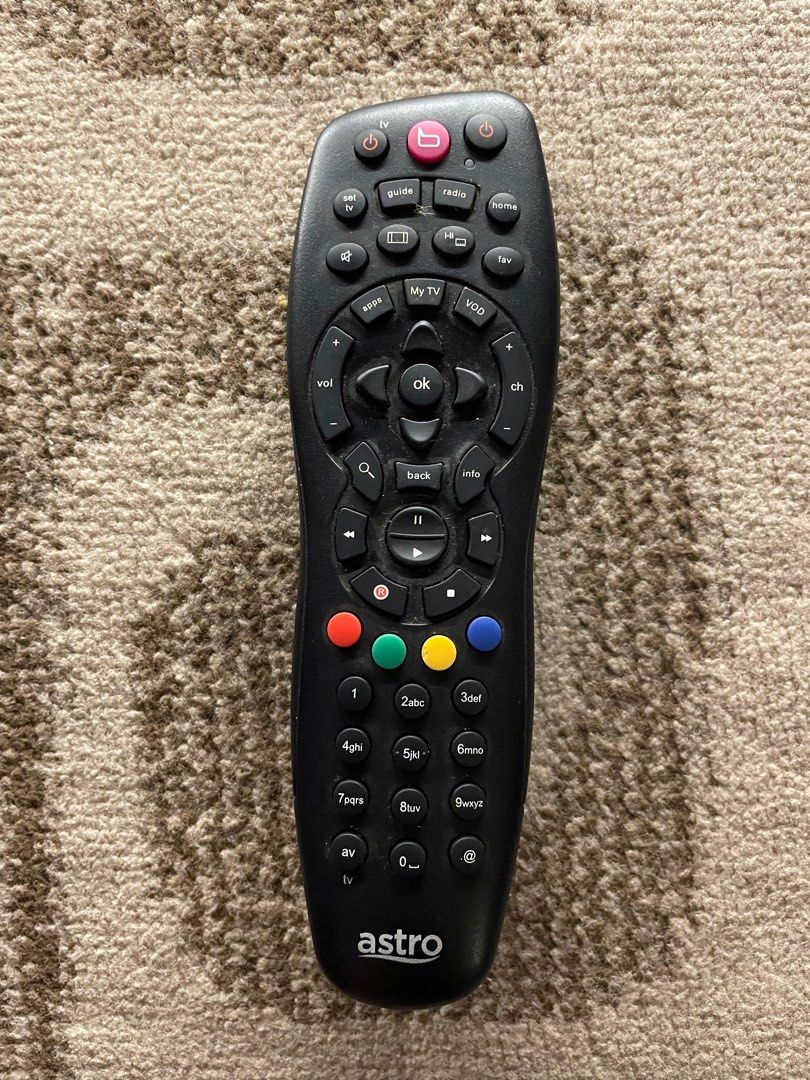 Remote Astro Original, TV & Home Appliances, TV & Entertainment, TV ...