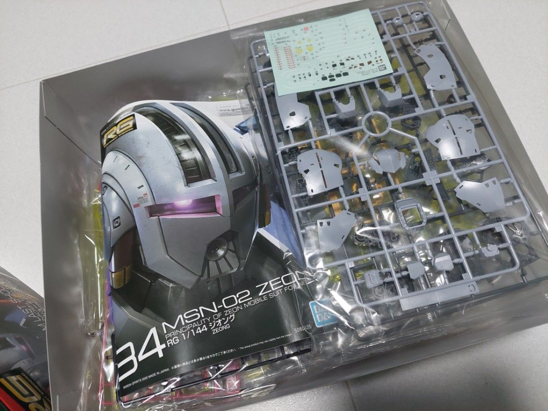 RG Zeong Gundam Last Shooting Effect Set, Hobbies & Toys, Toys & Games ...