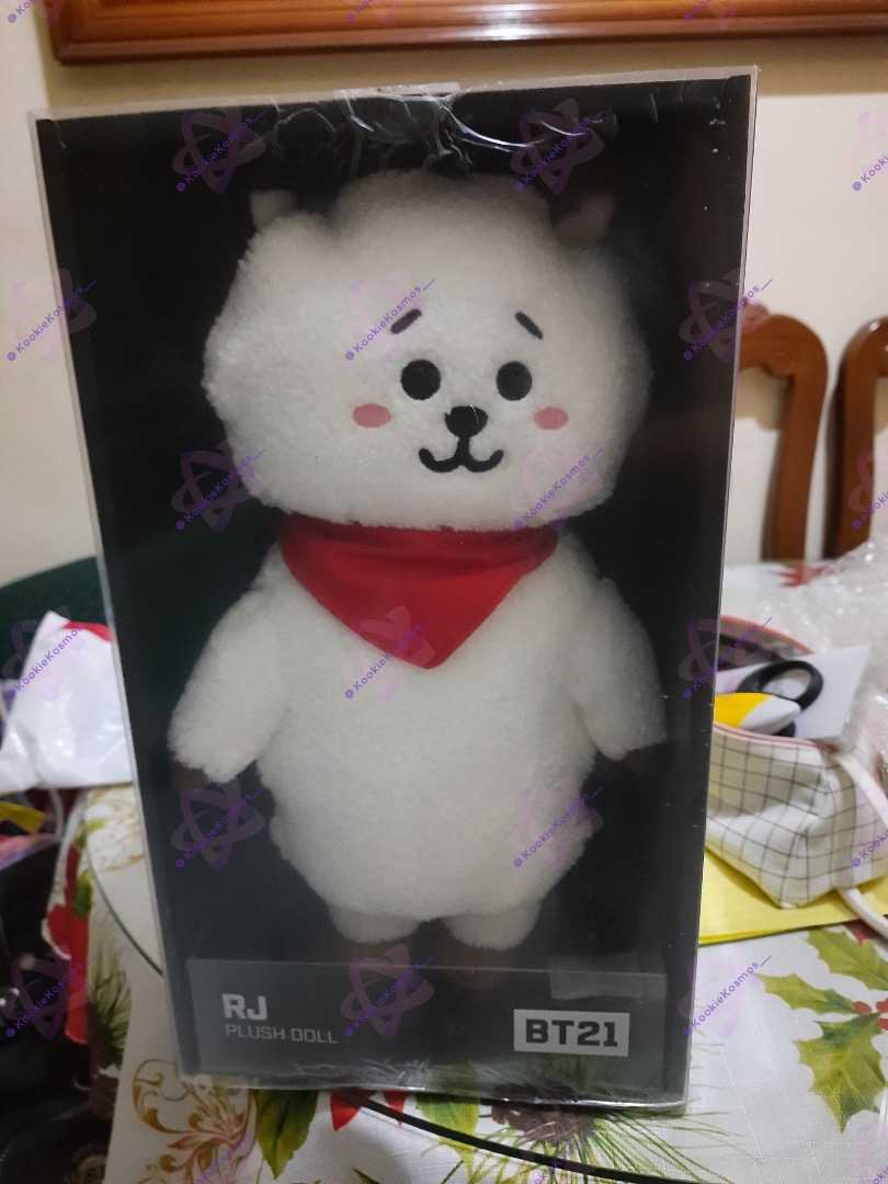 BT21 RJ STANDING PLUSH DOLL MEDIUM, Hobbies & Toys, Memorabilia ...