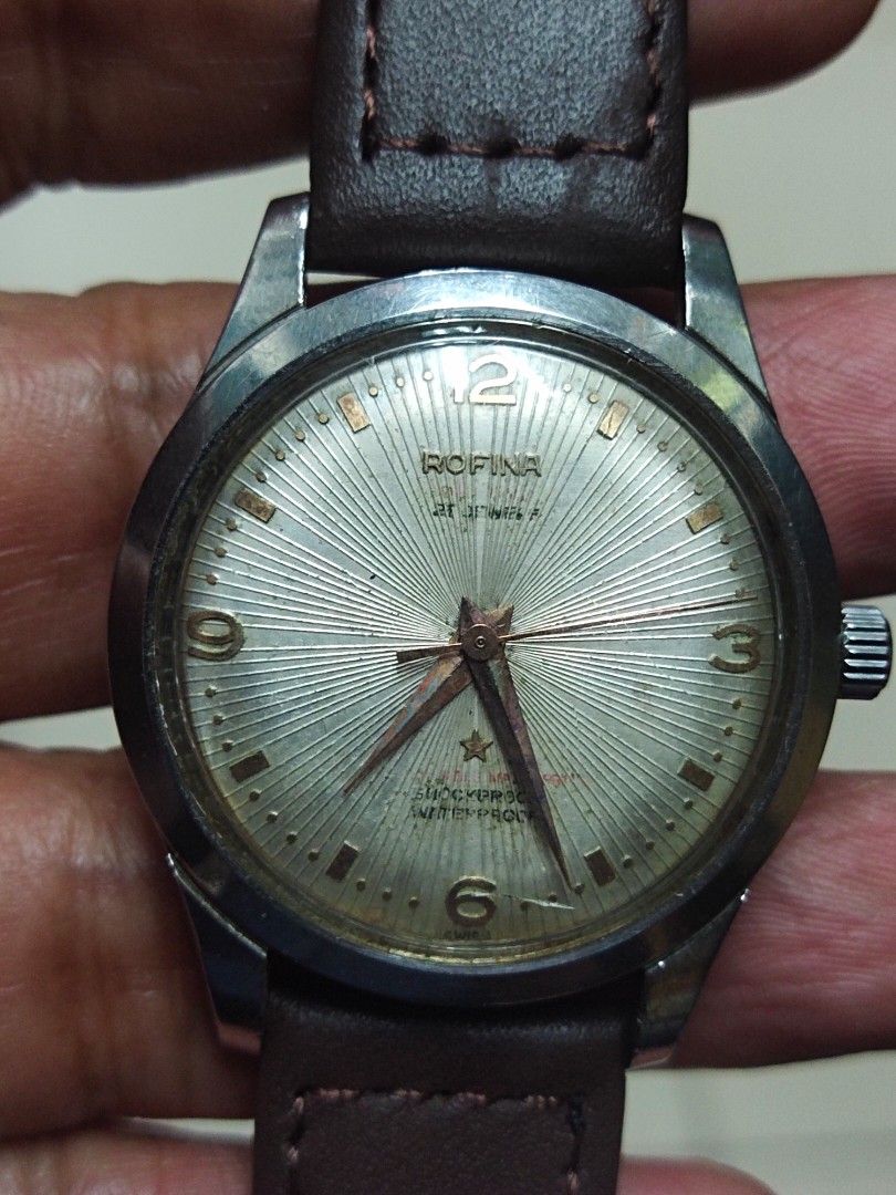 Rofina Vintage Winding, Men's Fashion, Watches & Accessories, Watches ...