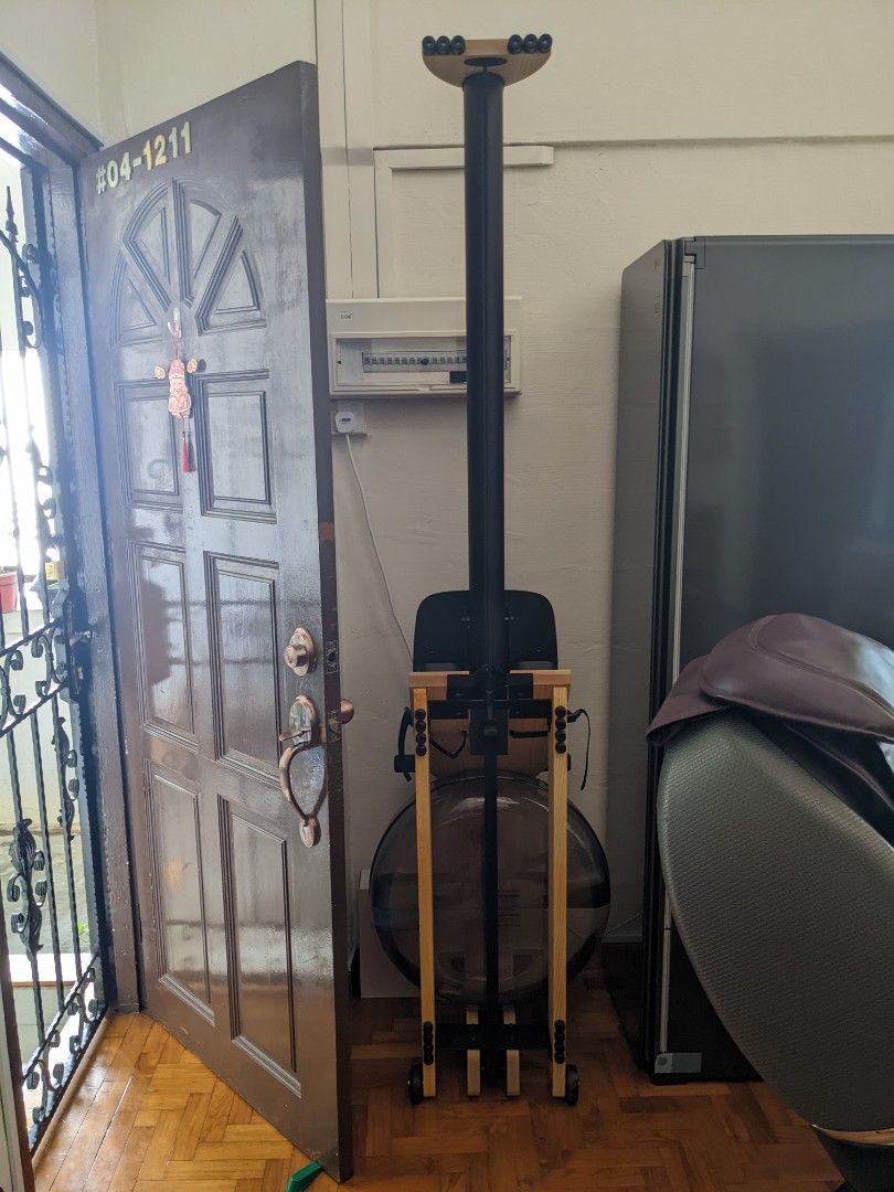 Rowing machine WR-120 WATERROWER AIBI A1 HOME - MONORAIL WOOD WR-120 ...