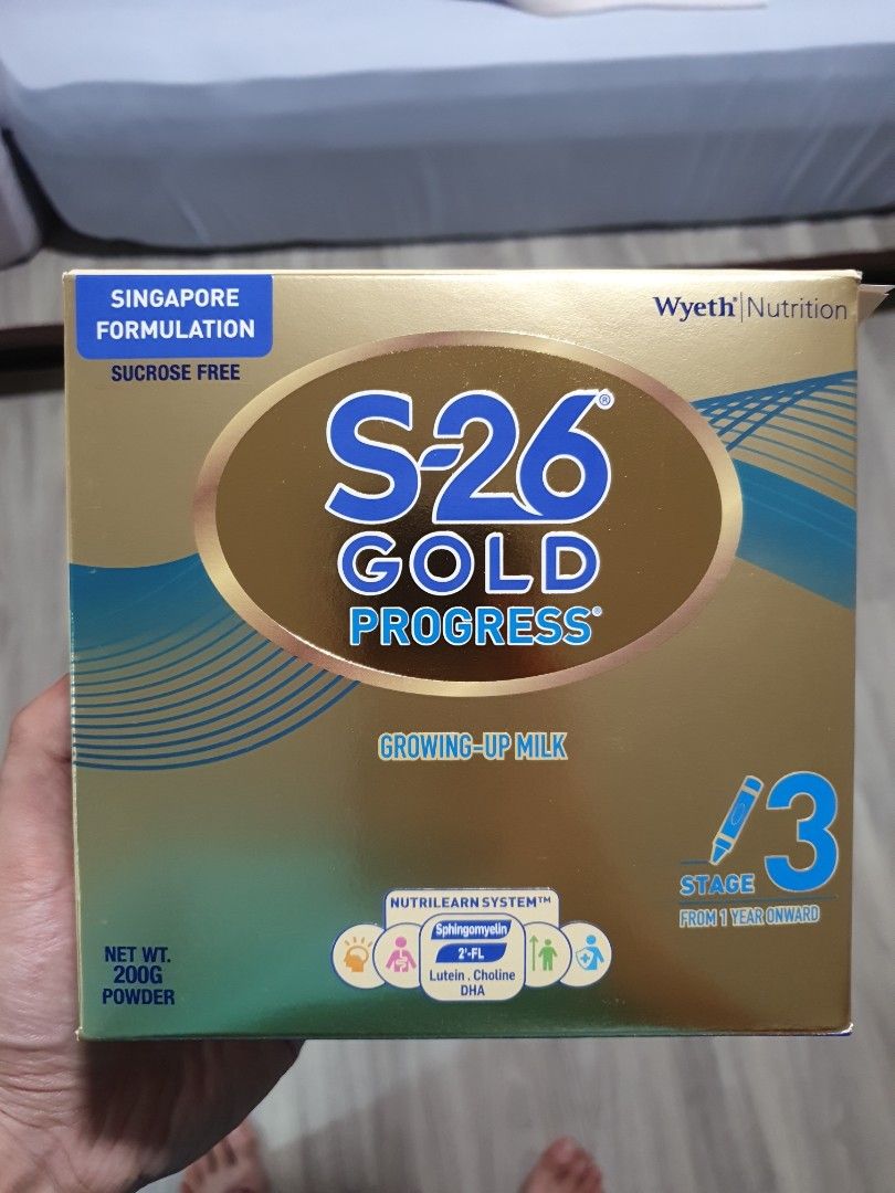 S26 Gold Stage 3 + 10 dollars voucher and free milk powder packet x4, Babies & Kids, Nursing ...
