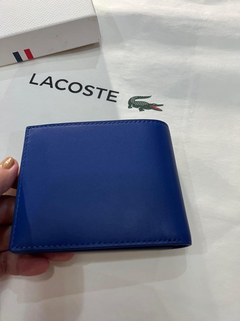 SALE LIMITED EDITION LACOSTE BIFOLD WALLET FOR MEN, Luxury, Bags ...